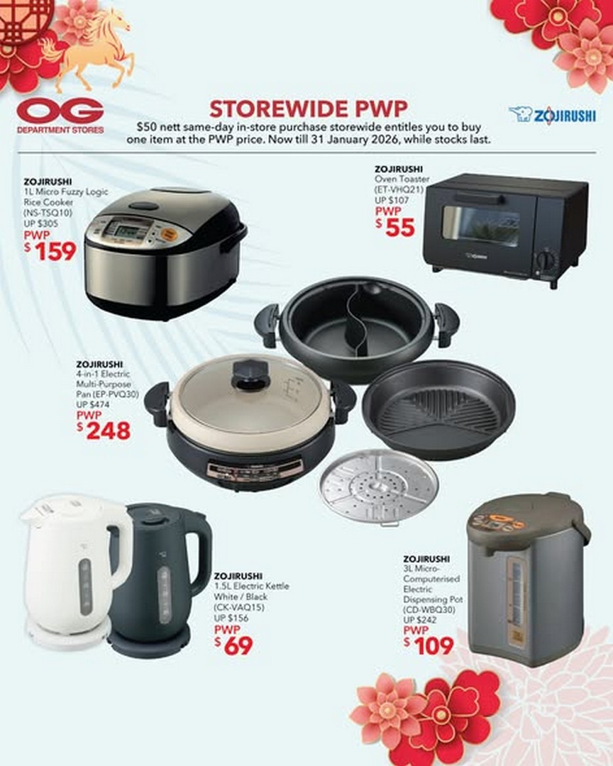 Now till 31 January 2026: OG Singapore: Upgrade Your Kitchen with ...
