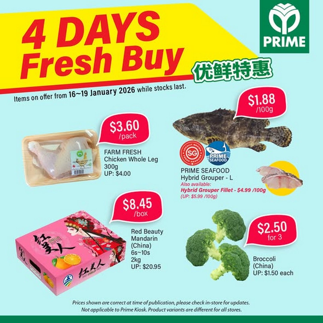16–19 January 2026: Prime Supermarket: Feels Better with Great Deals in ...