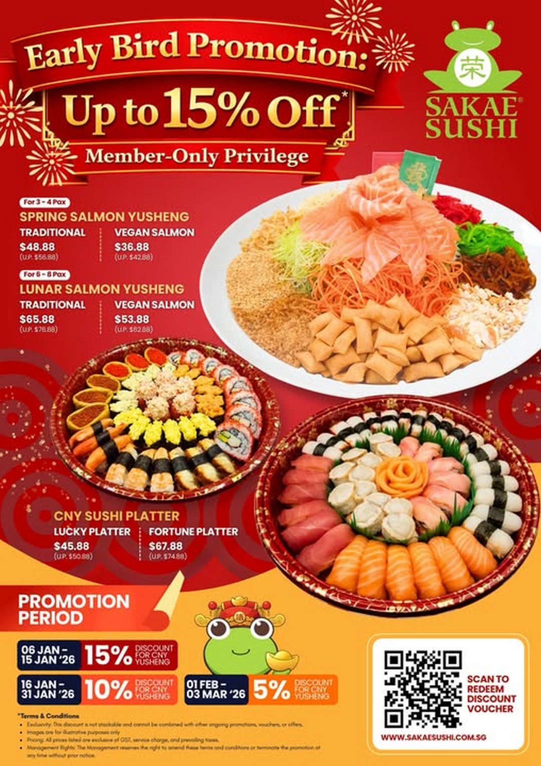 6 January–3 March 2026: Sakae Sushi: Celebrate Lunar New Year with ...