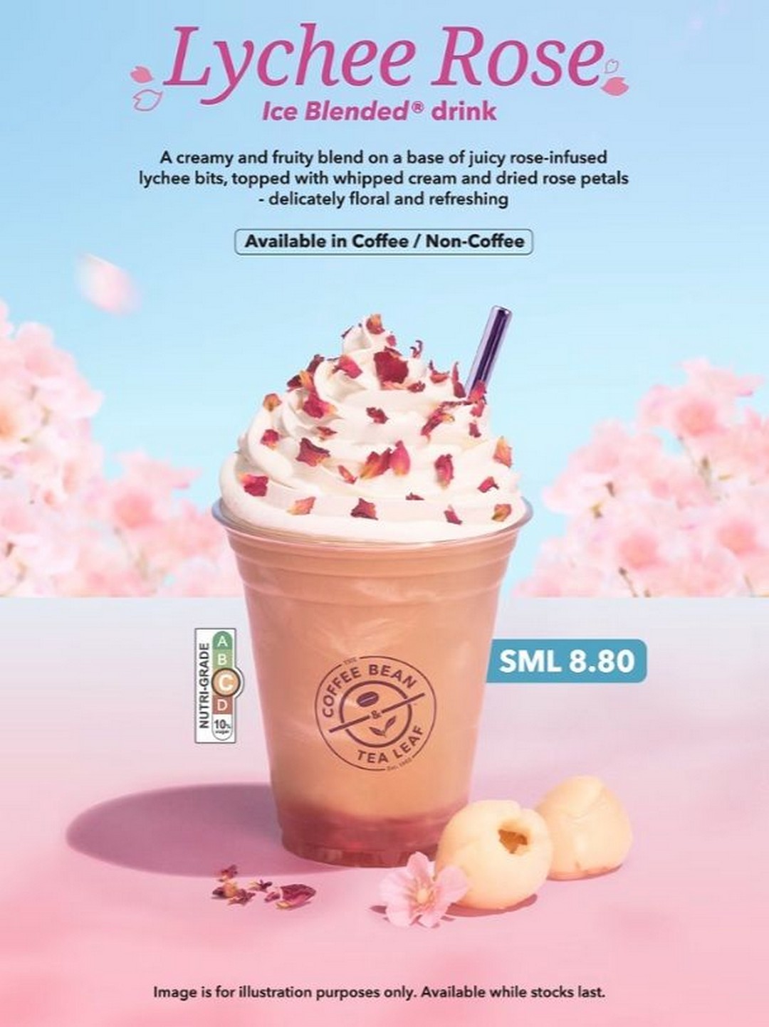 9 January 2026 onwards: The Coffee Bean & Tea Leaf: New Lychee Rose Ice ...
