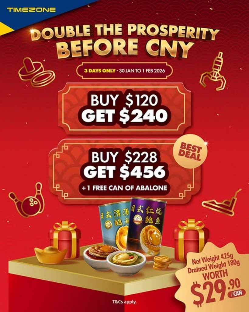 30 January-1 February 2026: Timezone Singapore: Double Game Credits ...