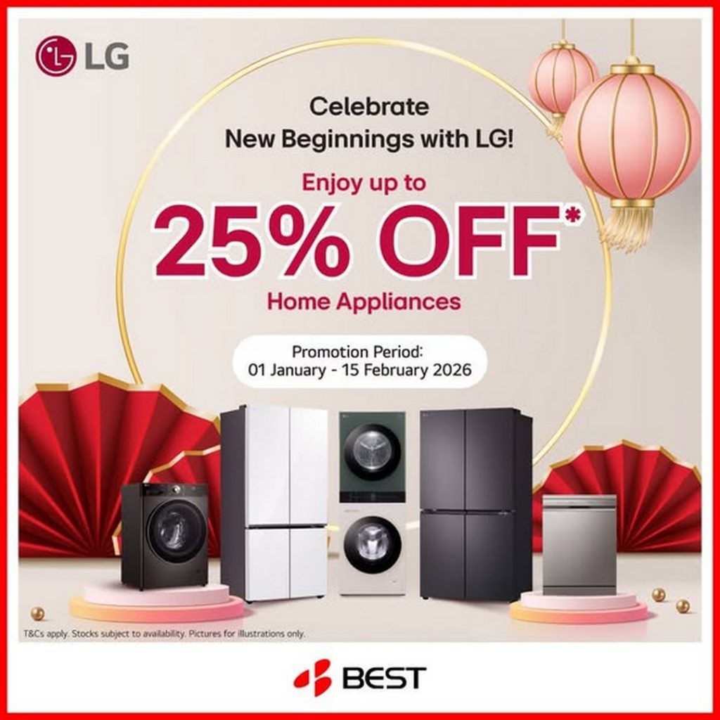 1 January–15 February 2026: BEST Denki Singapore: LG Home Appliance ...