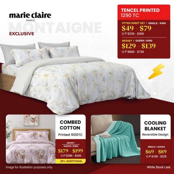 Now till 30 April 2026: Isetan Singapore Bedding Clearance Sale: Up to ...