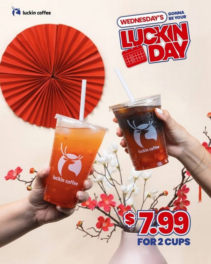 18 February 2026: luckin coffee Singapore Luckin Day Midweek Promotion ...