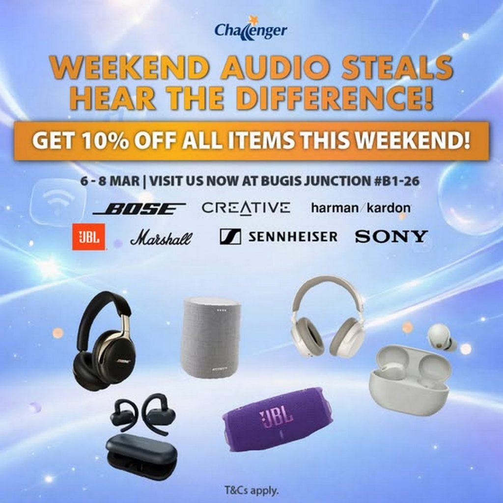 6-8 March 2026: Challenger Singapore: 3-Day Exclusive In-Store Deals ...