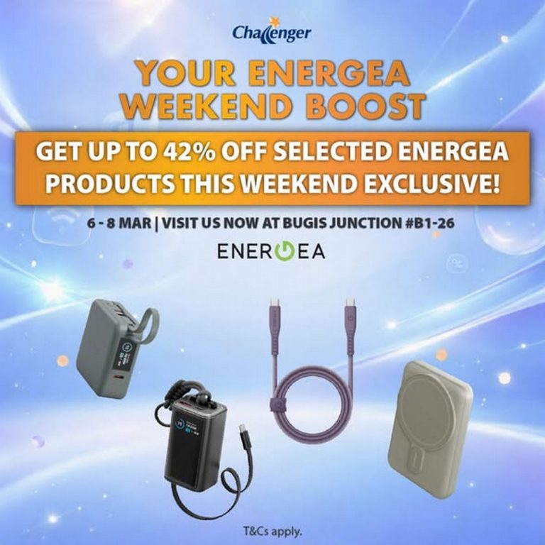 6-8 March 2026: Challenger Singapore: 3-Day Exclusive In-Store Deals ...
