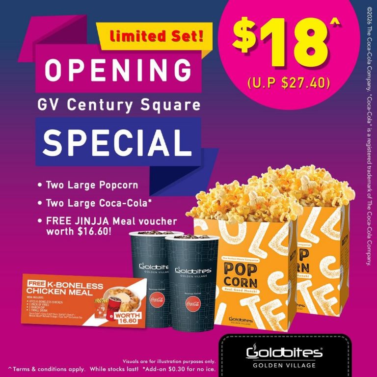 10 February 2026 onwards: Golden Village Century Square: Grand Opening ...