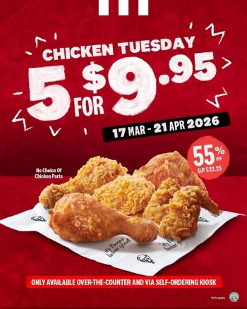 17 March-21 April 2026: KFC Singapore: Chicken Tuesday Promotion – 5 ...