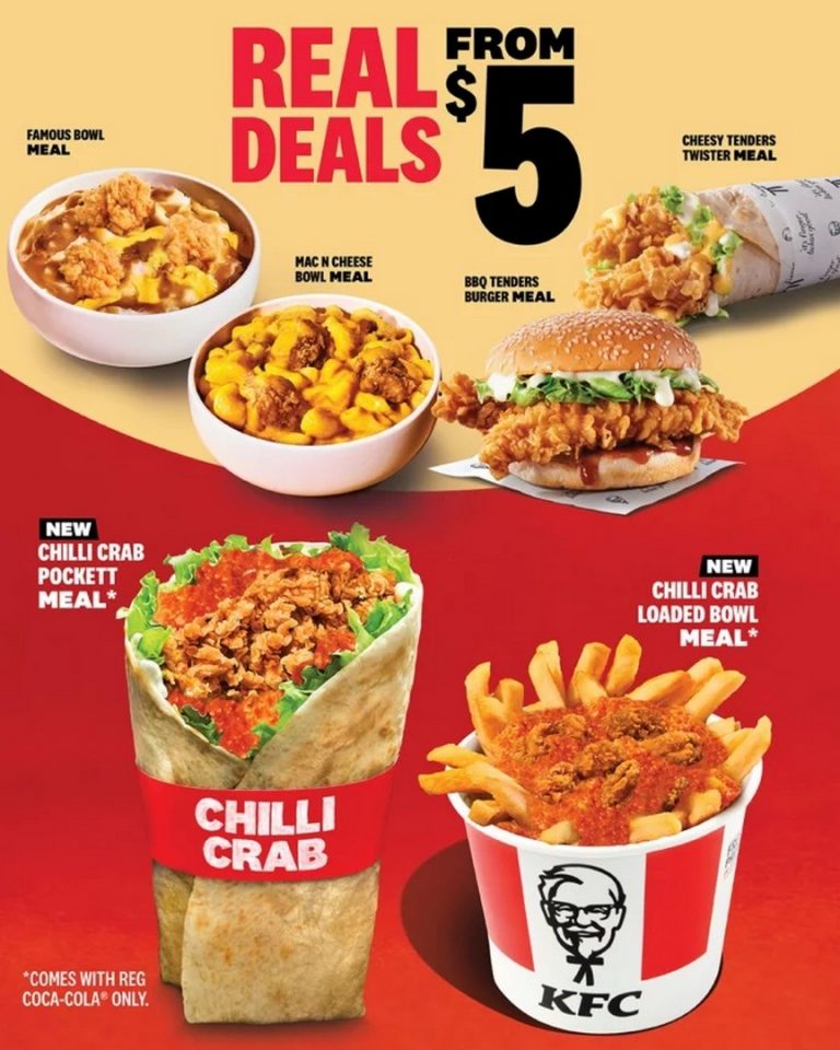 12 March 2026 onwards: KFC Singapore: Savour Chilli Crab Flavours with ...