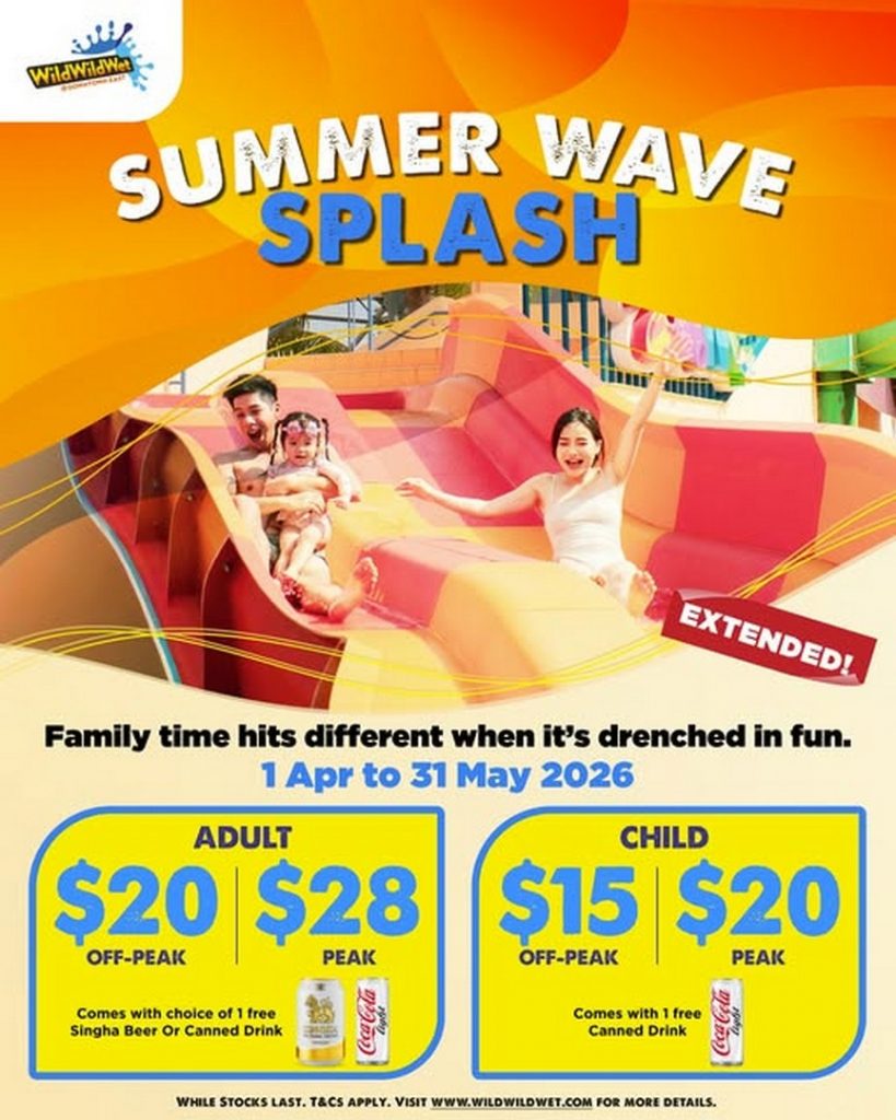 1 April-31 May 2026: Wild Wild Wet Summer Wave Splash Deal: Waterpark ...