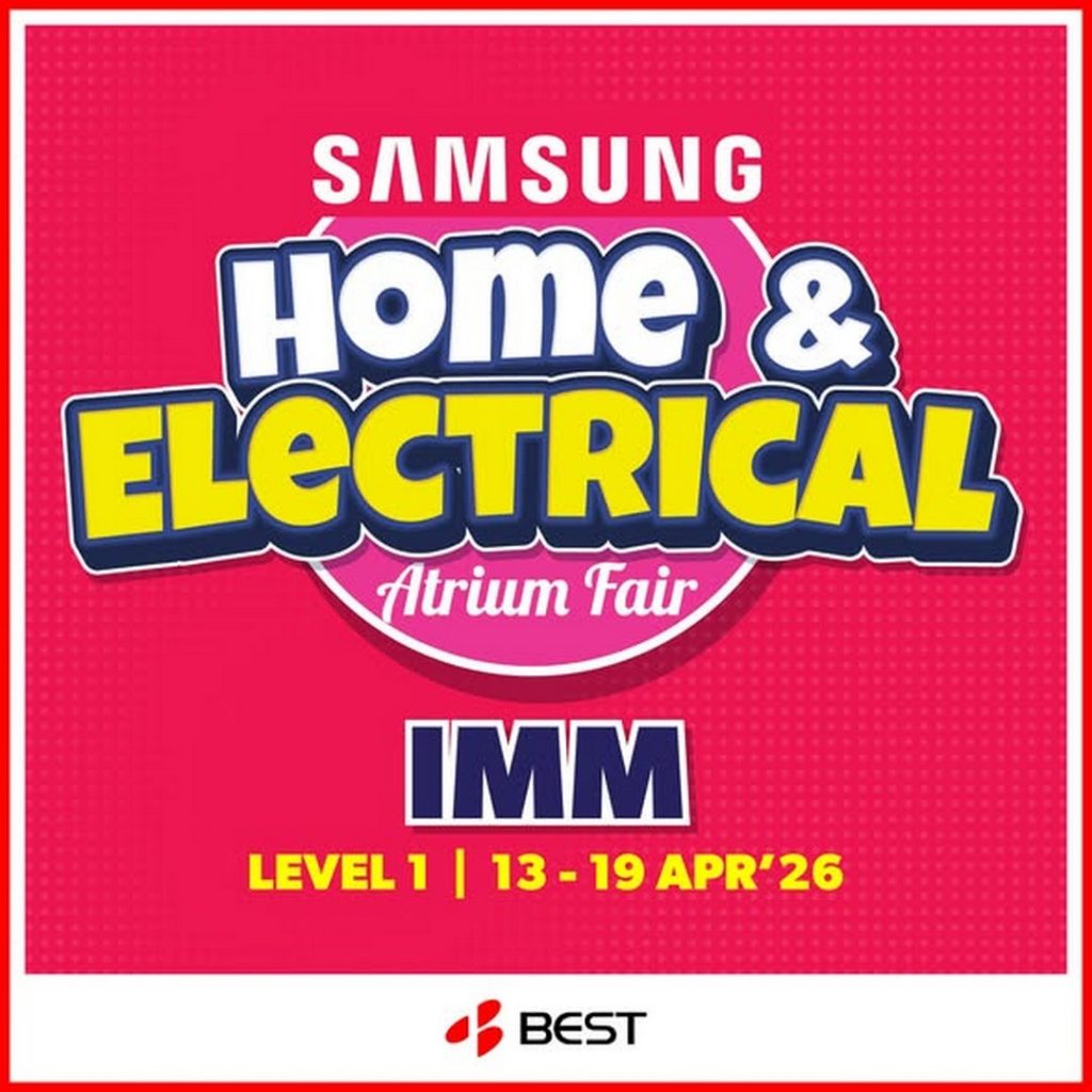 Now till 19 April 2026: BEST Denki Singapore x Samsung Home ...