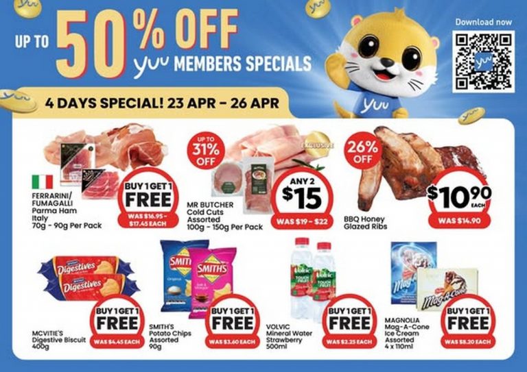 24–26 April 2026: Cold Storage Singapore Yuu Members Promotion: Grocery ...