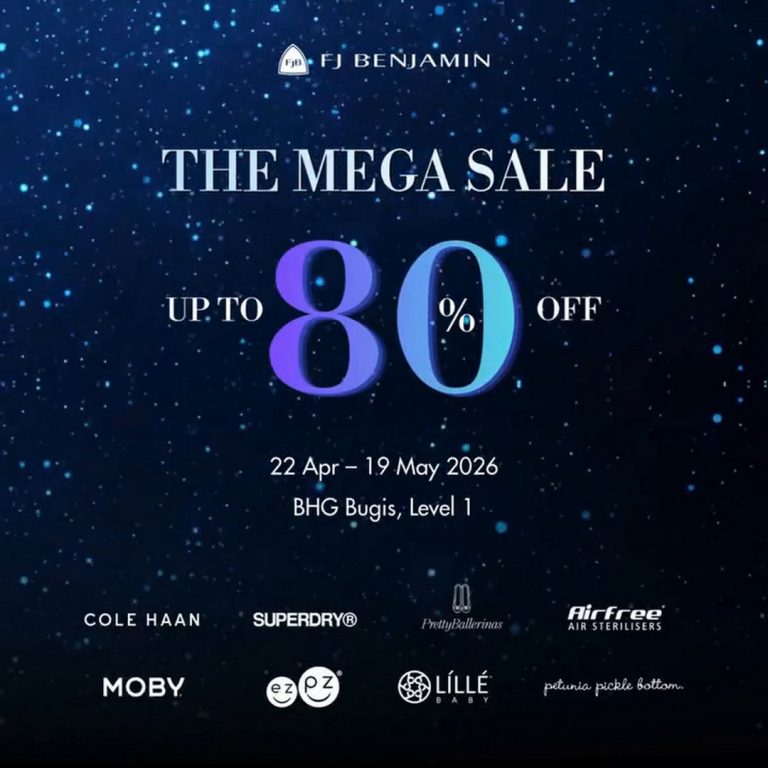22 April–19 May 2026: Guardian Mega Sale at BHG Bugis Junction, Up to ...