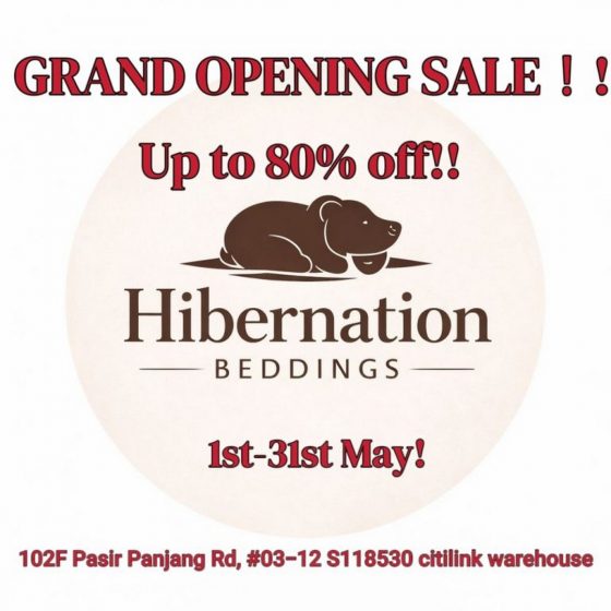 1–31 May 2026: Hibernation Beddings Grand Opening Mattress Promotion at ...