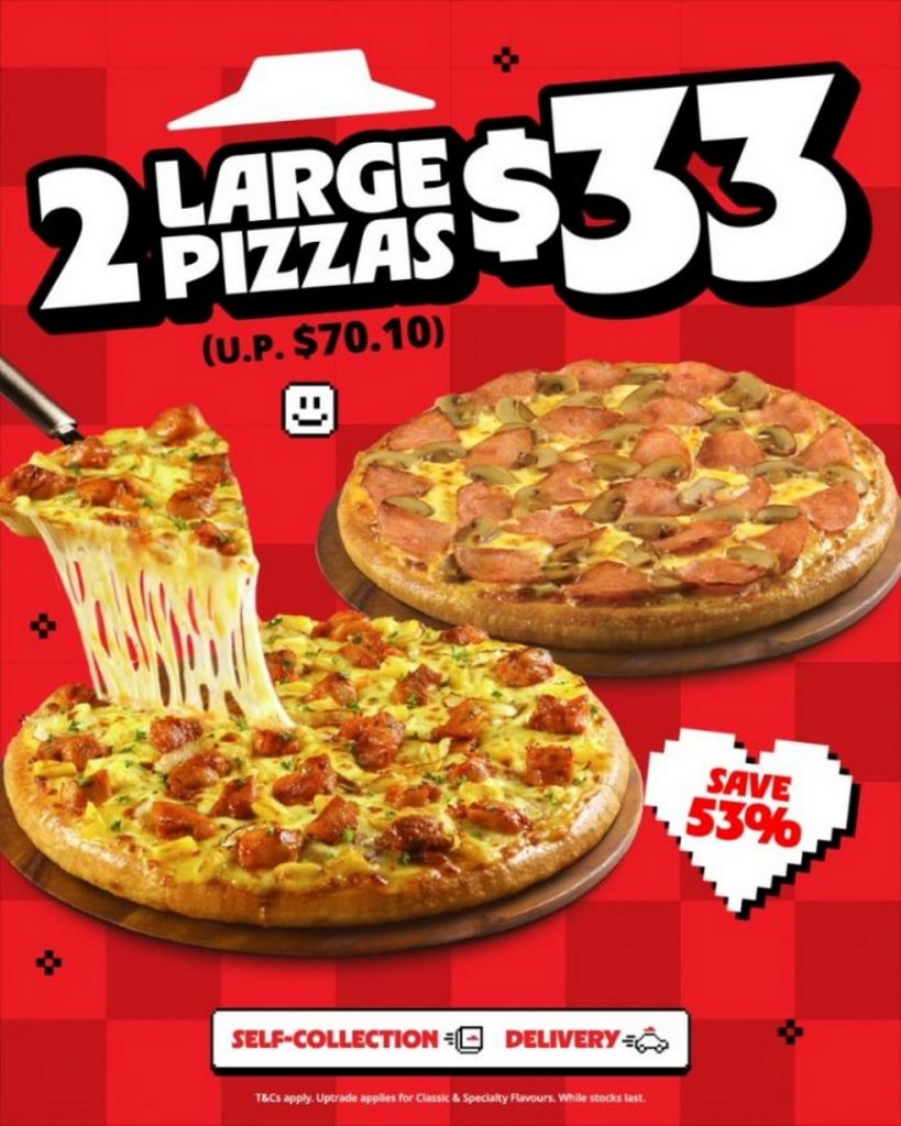 Now till 3 May 2026: Pizza Hut Singapore, Promotion Deal, Up to 54% Off ...