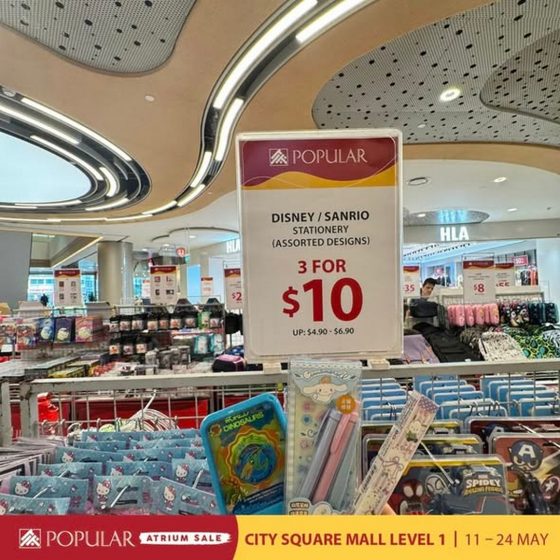 11–25 May 2026: POPULAR Bookstore Singapore Atrium Sale: Up to 70% Off ...