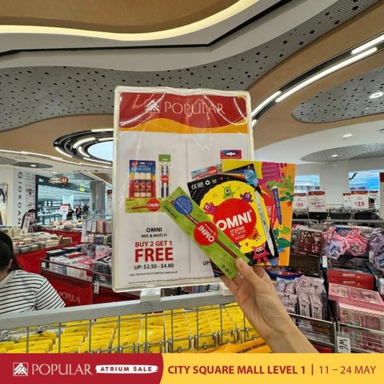 11–25 May 2026: POPULAR Bookstore Singapore Atrium Sale: Up to 70% Off ...