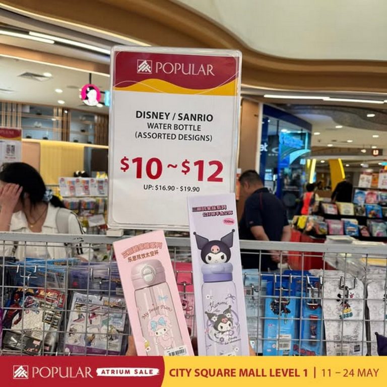 11–25 May 2026: POPULAR Bookstore Singapore Atrium Sale: Up to 70% Off ...