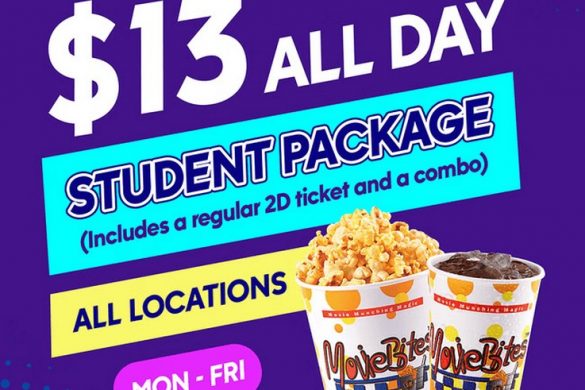 Now till 30 May 2025: Shaw Theatres, Student Movie Package, Sale - $13 ...
