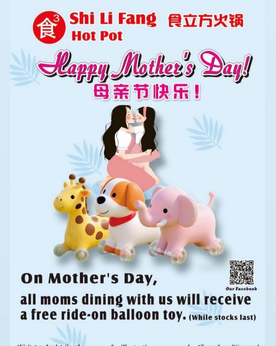 9–10 May 2026: Shi Li Fang Hot Pot Singapore Mother’s Day Celebration ...