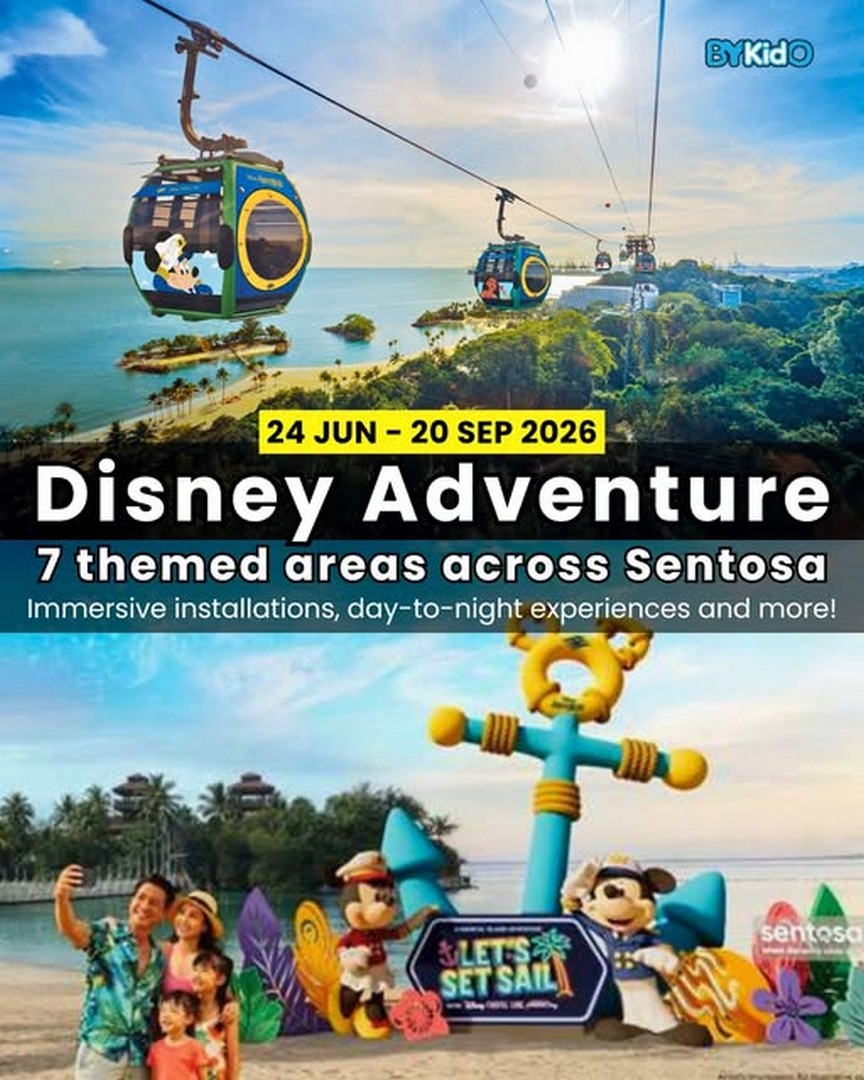 24 June-20 September 2026: BYKidO x Disney Cruise Line Sentosa Magical ...