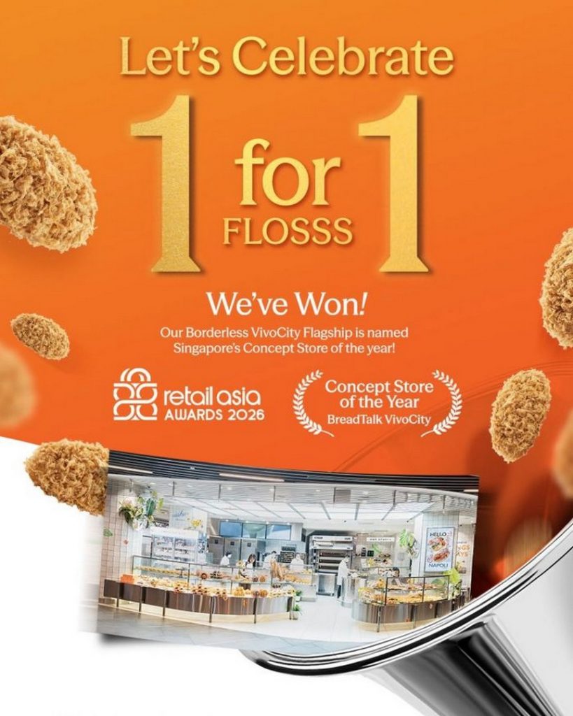10 June 2026: BreadTalk 1-for-1 Flosss Bun Promotion Celebrates Concept ...