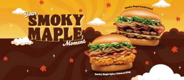 10 June 2026 onwards: Burger King Singapore, Smoky Maple Mayo Promotion ...