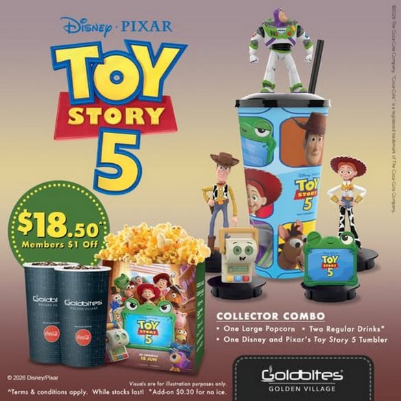 16 June 2026 onwards: Golden Village, Toy Story 5 Collector Combo ...