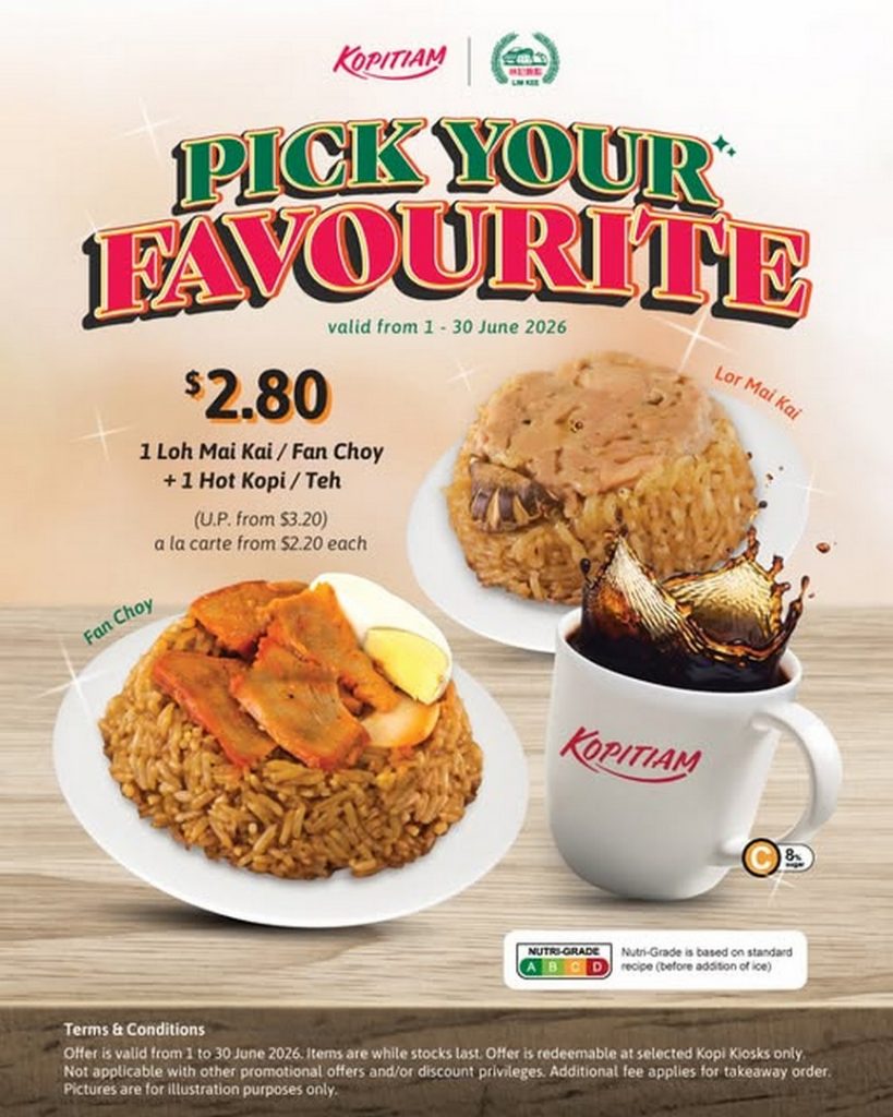 1–30 June 2026: Kopitiam Steam Up Breakfast Promotion: Local Favourites ...