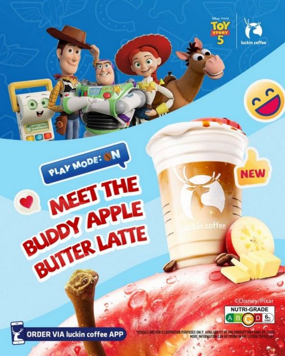 15 June 2026 onwards: Luckin Coffee, Buddy Apple Butter Latte New Menu ...