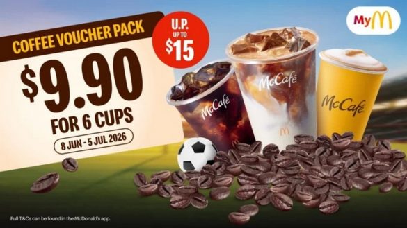 Now till 5 July 2026: McDonald’s Singapore McCafé Coffee Voucher Pack ...