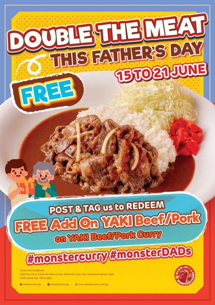 15–21 June 2026: Monster Curry, Fathers’ Day Double Meat Free Upgrade ...