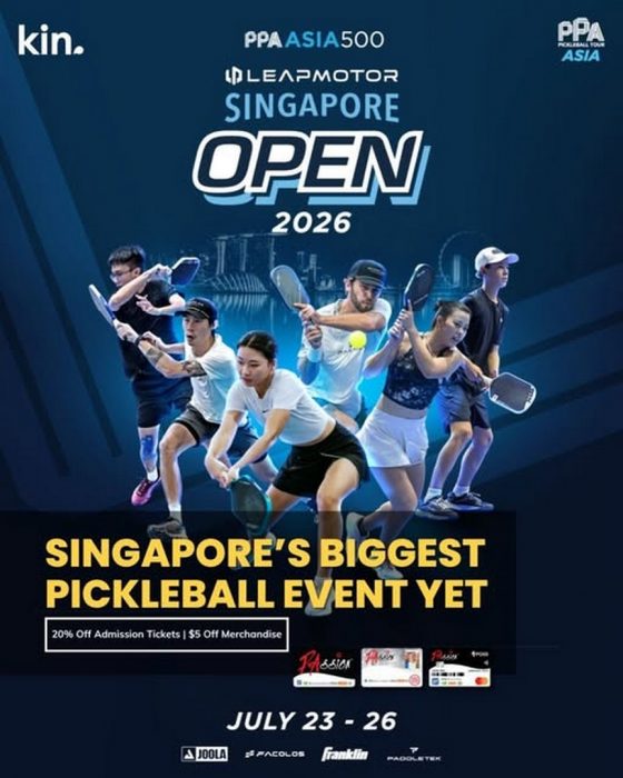23–26 July 2026: PAssion Card x PPA Asia 500 Leapmotor Singapore Open ...