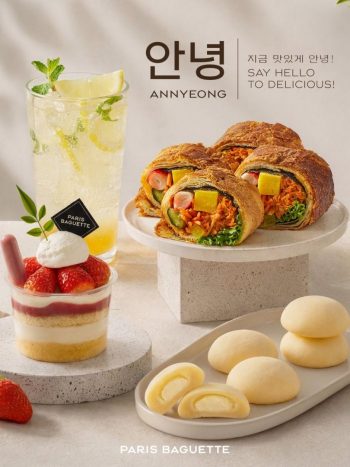 12 June 2026 onwards: Paris Baguette Korean-Inspired Menu Launch ...