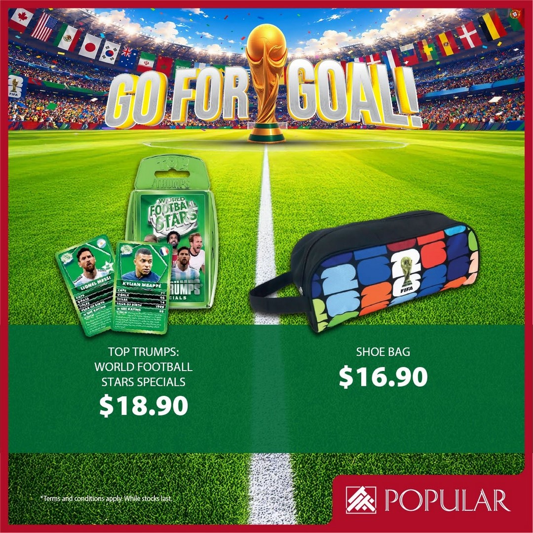 12 June 2026 onwards: Popular Bookstore Singapore FIFA World Cup 2026 ...