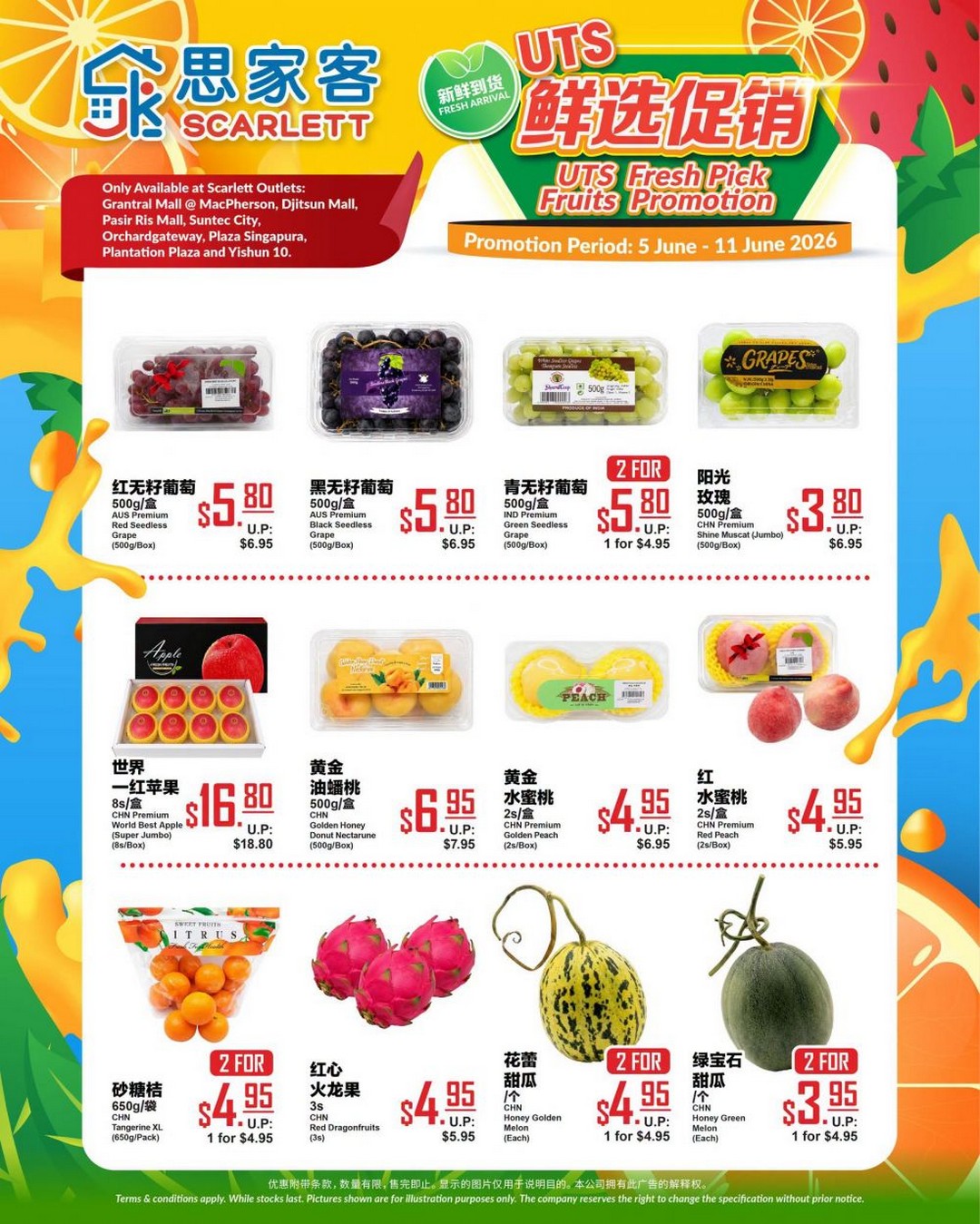 5-11 June 2026: Scarlett Supermarket Fruit Promotion – Save Big on ...