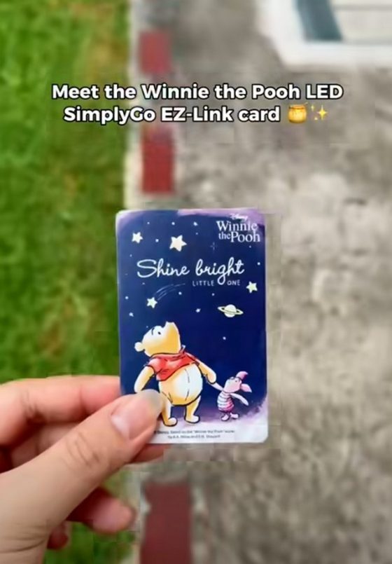 24 June 2026 onwards: SimplyGo Singapore Winnie the Pooh LED EZ-Link ...