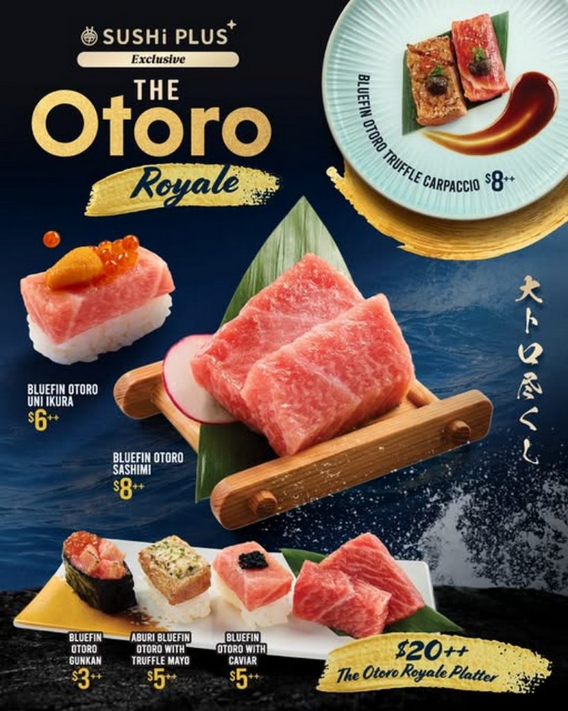3 June 2026 onwards: Sushi Plus Singapore, Promotion, Bluefin Otoro ...