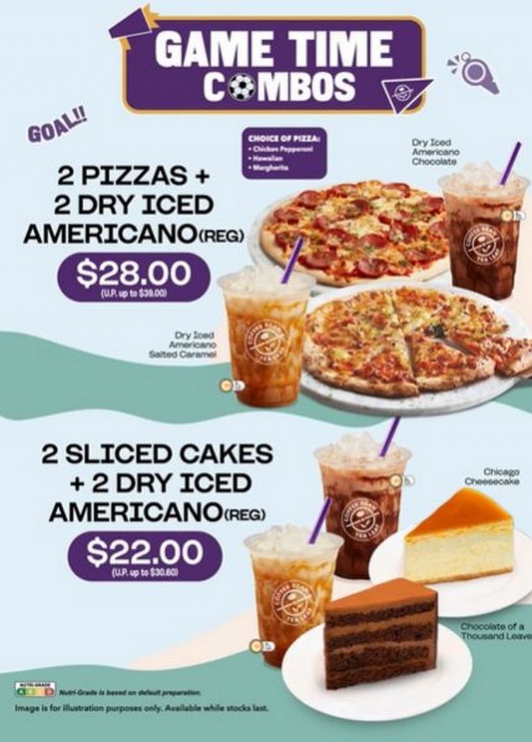 8 June 2026 onwards: The Coffee Bean & Tea Leaf Singapore Game Time ...