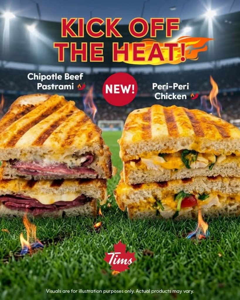 11 June 2026 onwards: Tim Hortons Singapore, Matchday Menu Launch ...